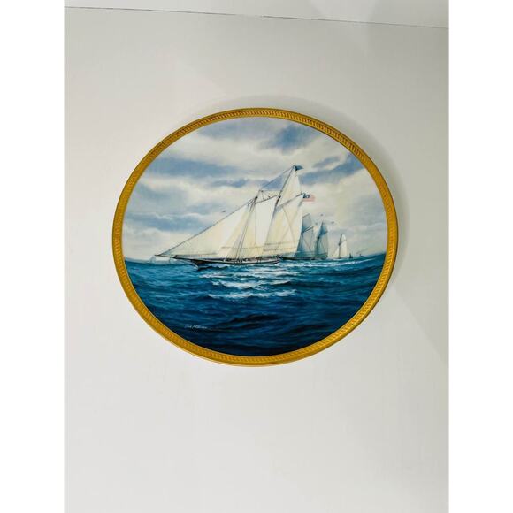 Unknown | Accents | Americas Greatest Sailing Ship Plate Collection ...